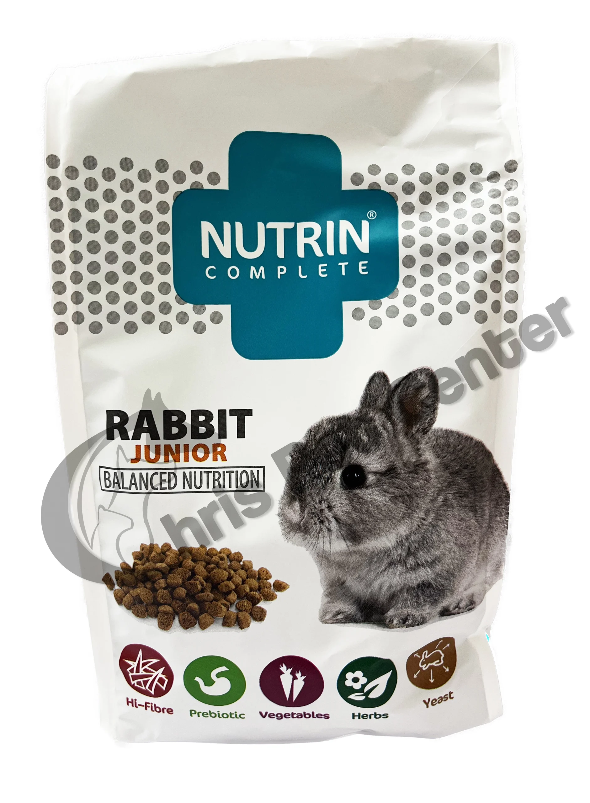 NUTRIN Complete Rabbit Junior teljes értékű nyúl eledel 400 g - Chris ...