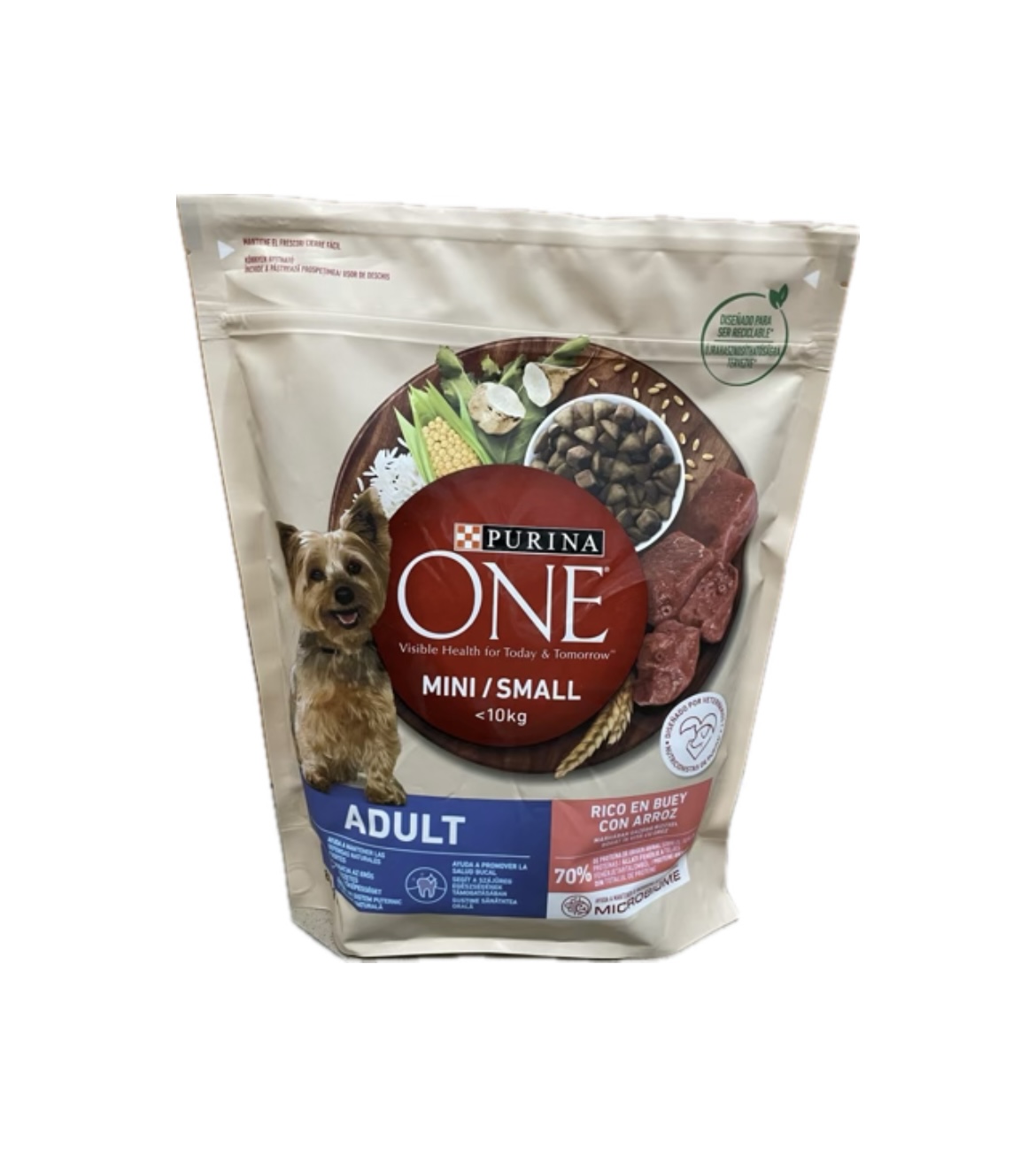 Purina One Mini Adult Marha & Rizs - Chris Pet Center